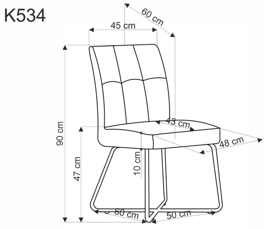 Jídelní křeslo K534 Halmar