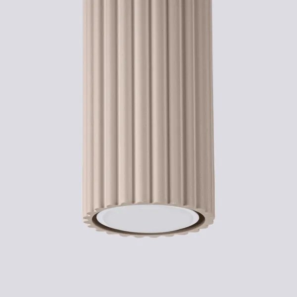 BRILAGI - LED Bodové svítidlo CRESTO 1xGU10/10W/230V 20 cm taupe