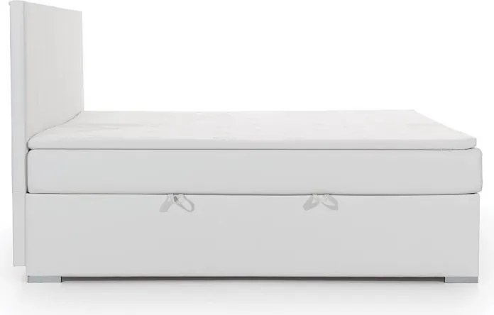 Postel Boxspring Boleria 180x200, fialová (látka - bb 08)