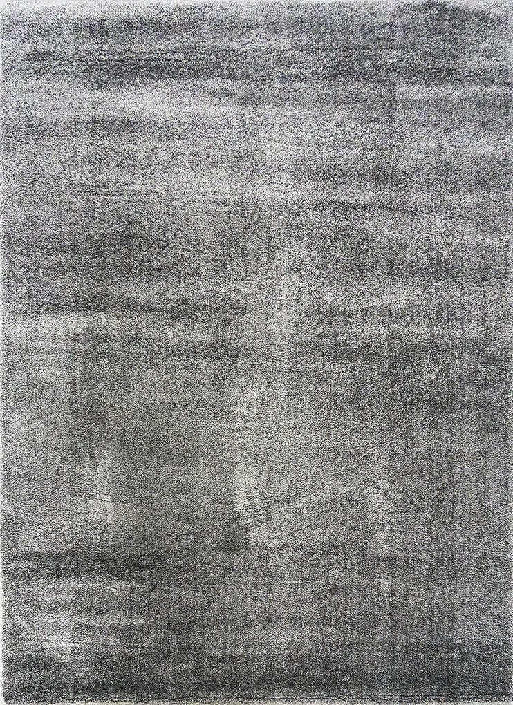 Berfin Dywany, Kusový koberec Microsofty 8301 Dark grey, 120x170, šedá, ložnice
