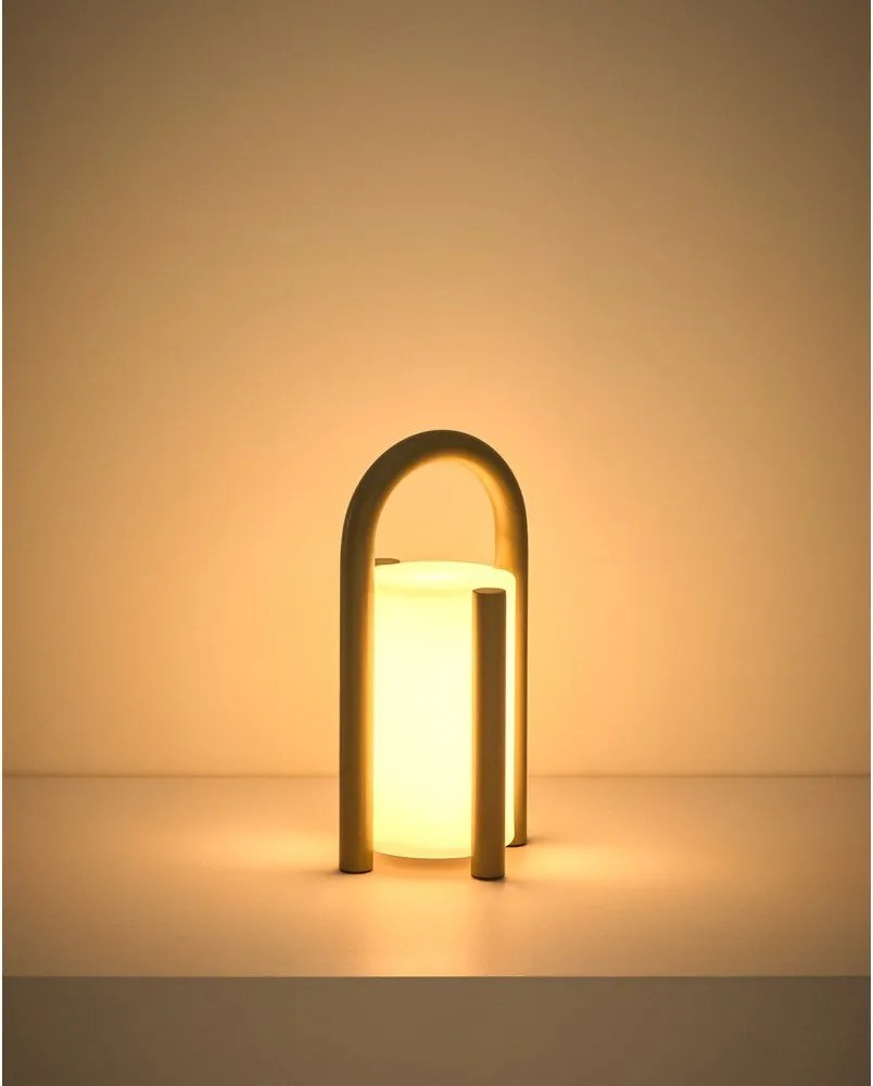 LED přenosné venkovní svítidlo na USB ø 14 cm Leros – Kave Home