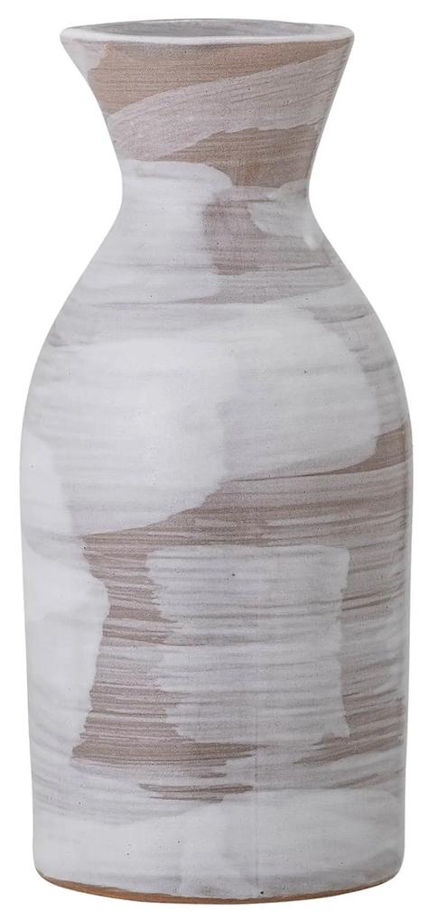 Bloomingville Keramický džbán Lotus 350 ml, bílá barva, keramika