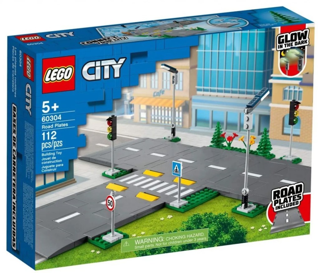 Lego stavebnice lego city 60304 křižovatka