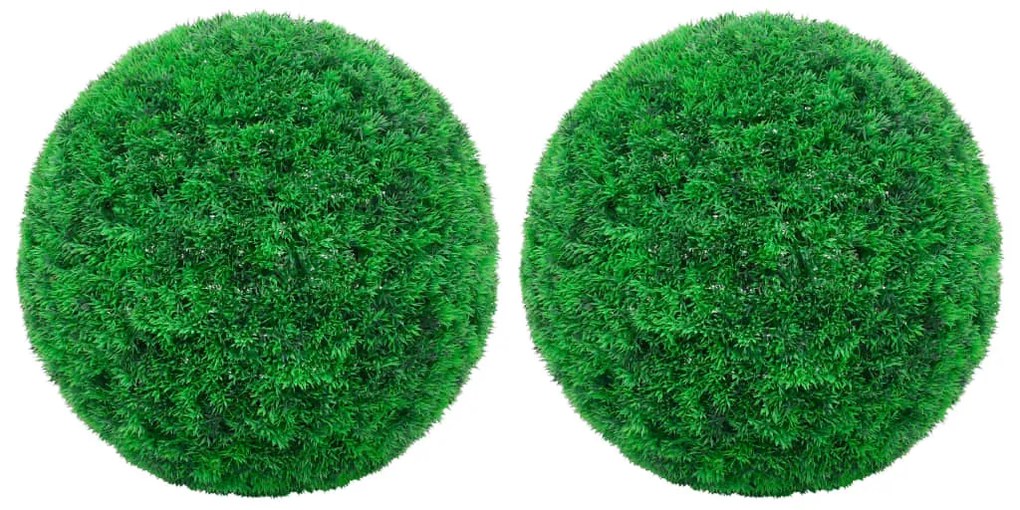 Umělé buxus koule 2 ks 27 cm 315479