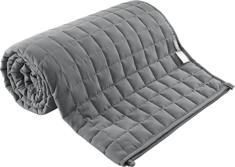 Zátěžová přikrývka antistresová 9 kg Rebel RBA-6014, 150 x 200 cm, šedá