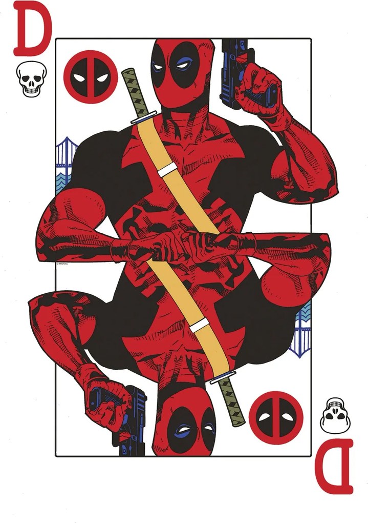 Komar Plakát Marvel Deadpool Jack of All Trades 50 x 70 cm