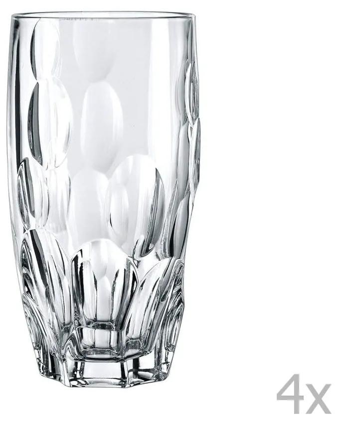 Sada 4 sklenic z křišťálového skla Nachtmann Sphere, 385 ml