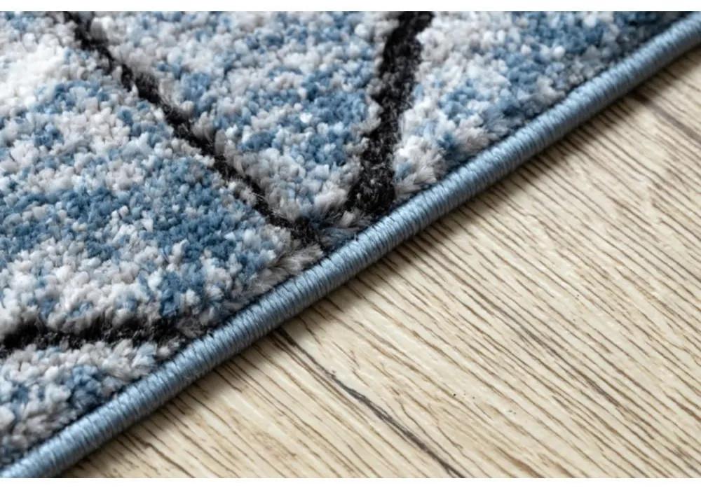 Kusový koberec Wall modrý 280x370cm