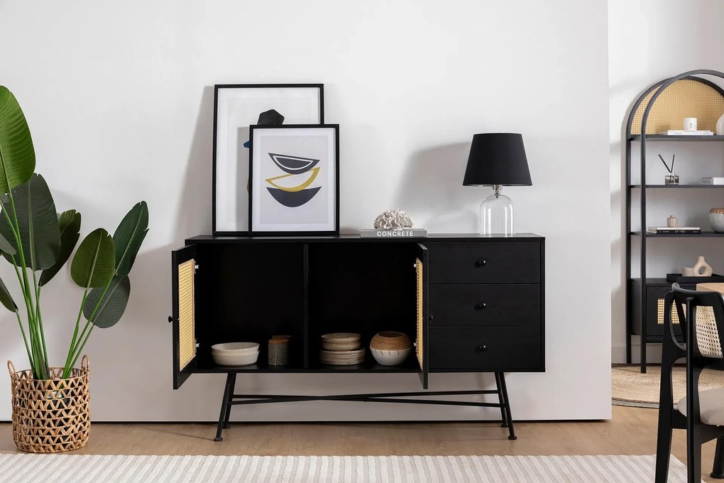 Kalune design Konzolový stolek NALA černý