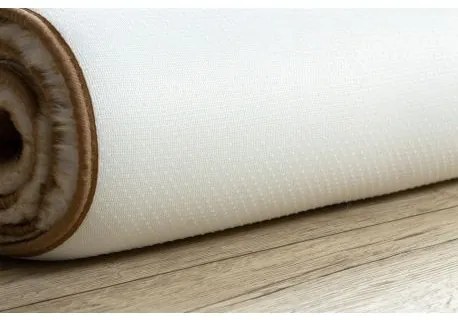 Kusový koberec pratelný LAPIN Shaggy, protiskluzový, slonová kost, hnědý velikost 133x180 cm | krásné koberce cz