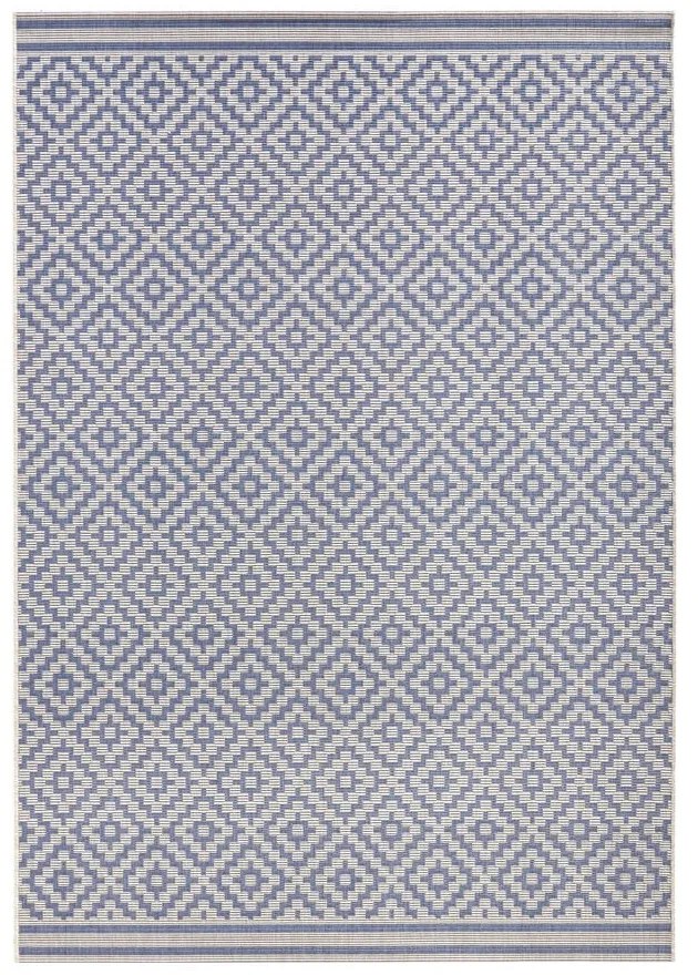 Modrý koberec vhodný do exteriéru Bougari Raute, 200 x 290 cm
