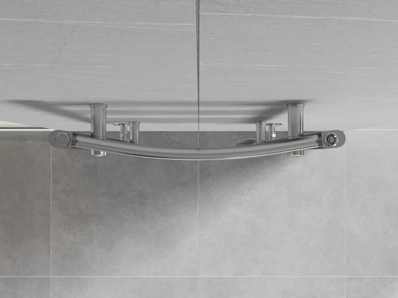 Mexen Ares, topné těleso 700x500 mm, 226 W, chromová, W102-0700-500-00-01