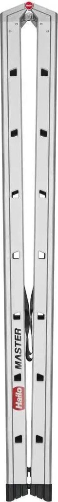 Hliníkové štafle Hailo Master D100 2x8 stupňů, 10000-115