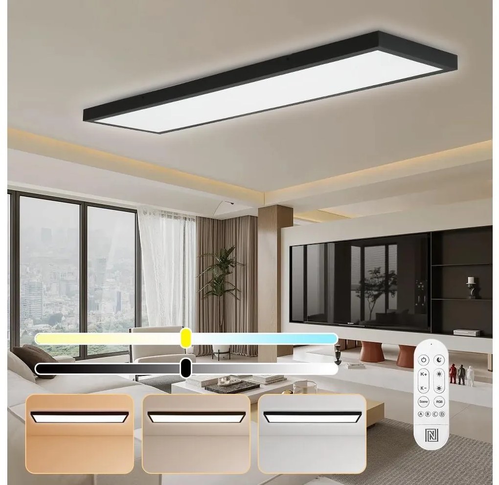 Immax NEO 07278L -LED Stm. koupelnové svítidlo FRAME 50W/230V IP44 Wi-Fi Tuya+DO