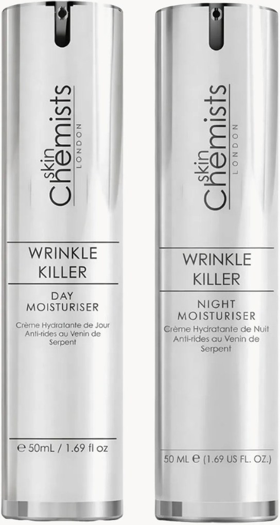 Sada denního a nočního zvlhčovače pleti Wrinkle Killer, 2 díly