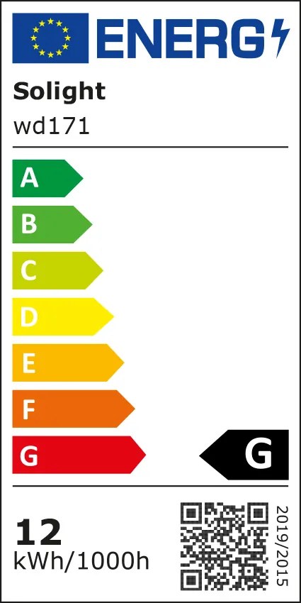 SOLIGHT LED mini panel CCT, přisazený, 12W, 900lm, 3000K, 4000K, 6000K, čtvercový bílý