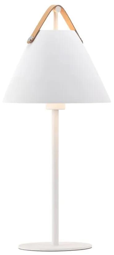 Designová stolní lampa ve skandinávském stylu Strap Table  Designová stolní lampa ve skandinávském stylu Strap Table Barva: Bílá