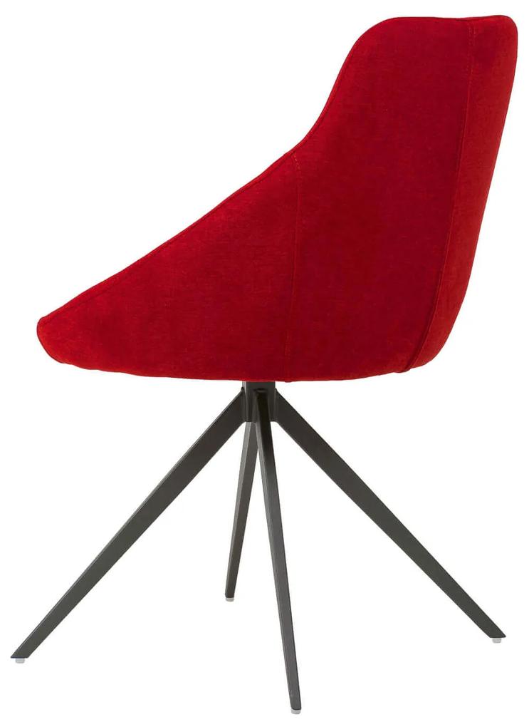 Jídelní židle eliac červená MUZZA