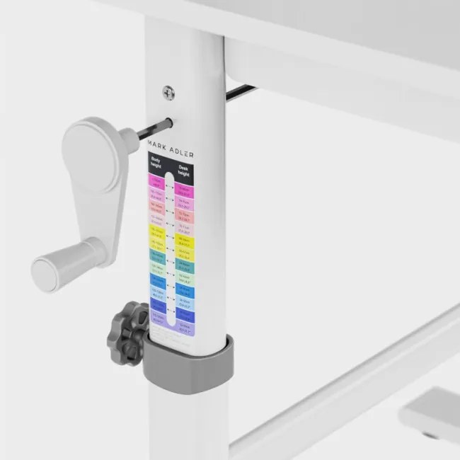 Dětský rostoucí psací stůl Mark Adler Study 5.0 Grey