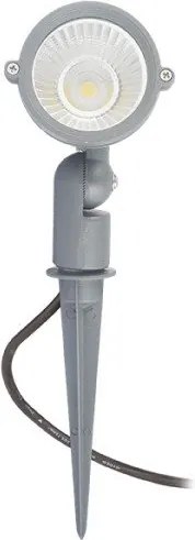 RED R10527 GARY na bodci LED šedá 230V COB LED 10W 45° IP65 3000K - RED - DESIGN RENDL