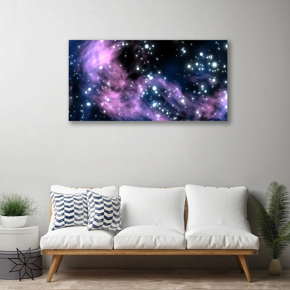Obraz na plátně Abstrakce Vesmír Art Umění 100x50 cm