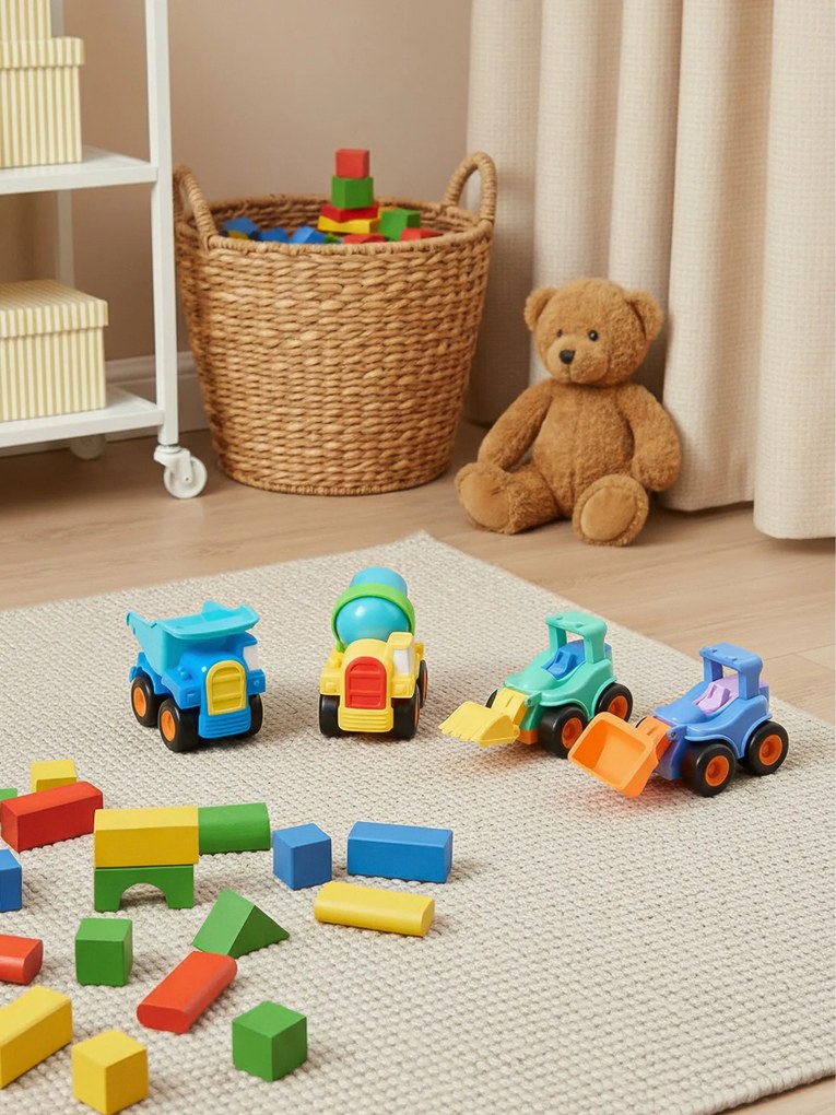 Sinsay - Sada hracích autíček 4 pack - vícebarevná