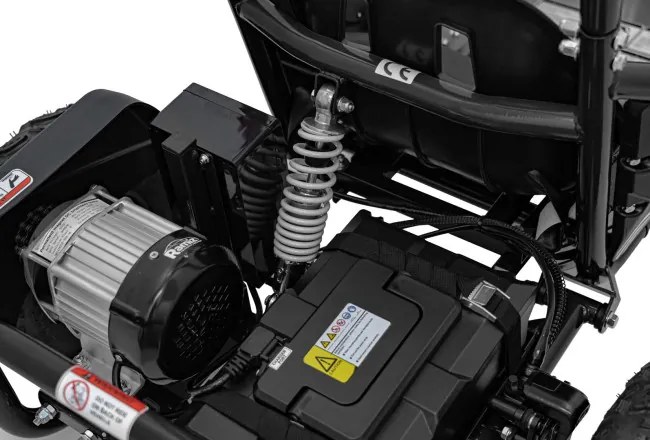 Elektrická motokára MAIGHTY černá