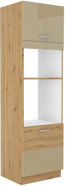 Kuchyňská skříň Artisan 60 DPM-210 2F Barva dvířek cappuccino lesk