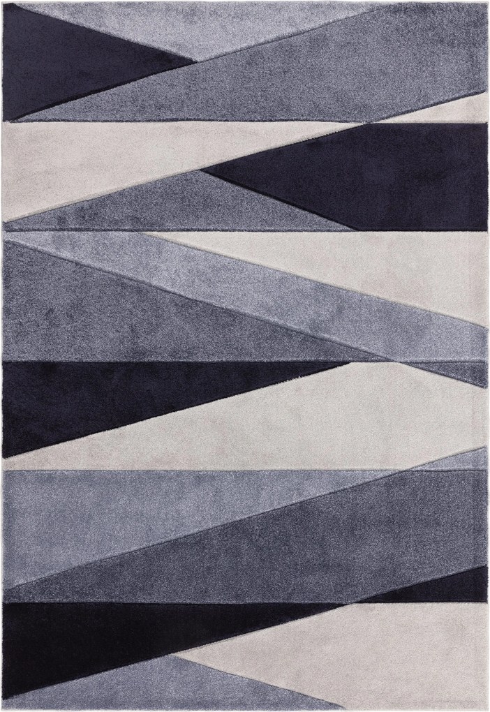 Tribeca Design Kusový koberec Furla Segment Blue Rozměry: 120x170 cm
