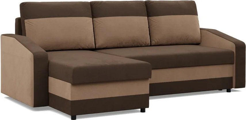 Rohová rozkládací sedací souprava Orion - model 2
