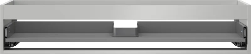 Mexen Box-A, závěsná skříňka 120 cm, 1 zásuvka, šedá matná, 91AX0-1200-235-1-62