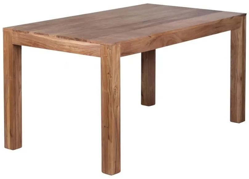 Jídelní stůl z masivního akáciového dřeva Skyport Alison, 160 x 80 cm