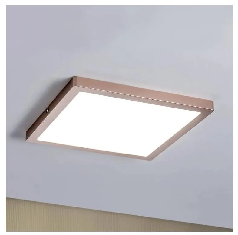 Paulmann 70941 - LED/20W Přisazený panel ATRIA 230V 4000K 30x30 cm rose gold