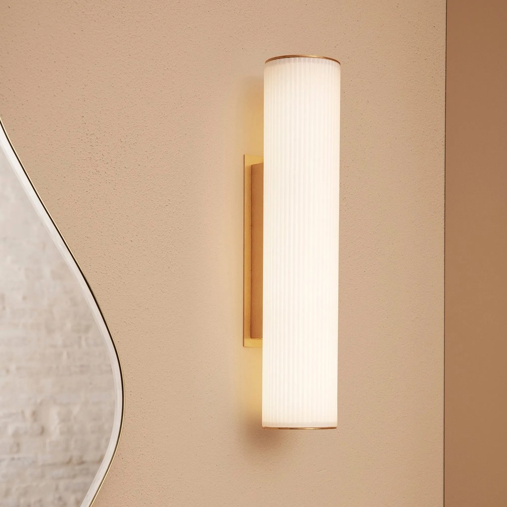 FERM LIVING Nástěnná lampa Vuelta 40, Brass 1104263776