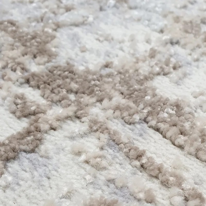 Medipa (Merinos), Kusový koberec Bellavista 280-25 beige/grey, 160x230, béžová, obývací pokoj