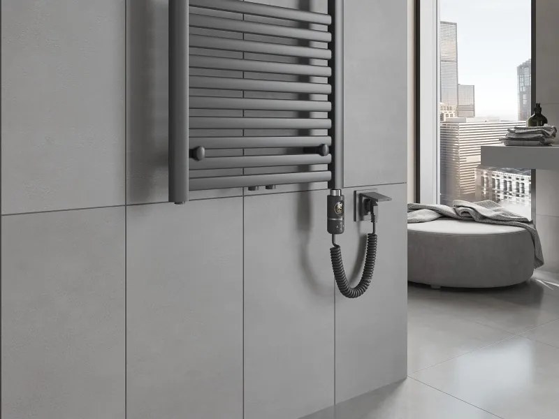 Mexen Hades, elektrické topné těleso 1500 x 500 mm, 900 W, antracitová, W104-1500-500-2900-66