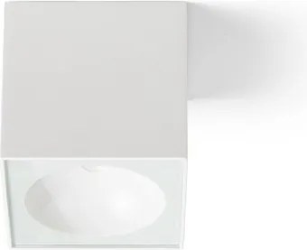 RED R13624 SENZA SQ stropní bílá čiré sklo 230V LED 6W IP65 3000K - RED - DESIGN RENDL