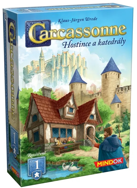 Carcassonne rozšíření 1:Hostince a katedrály (2025)