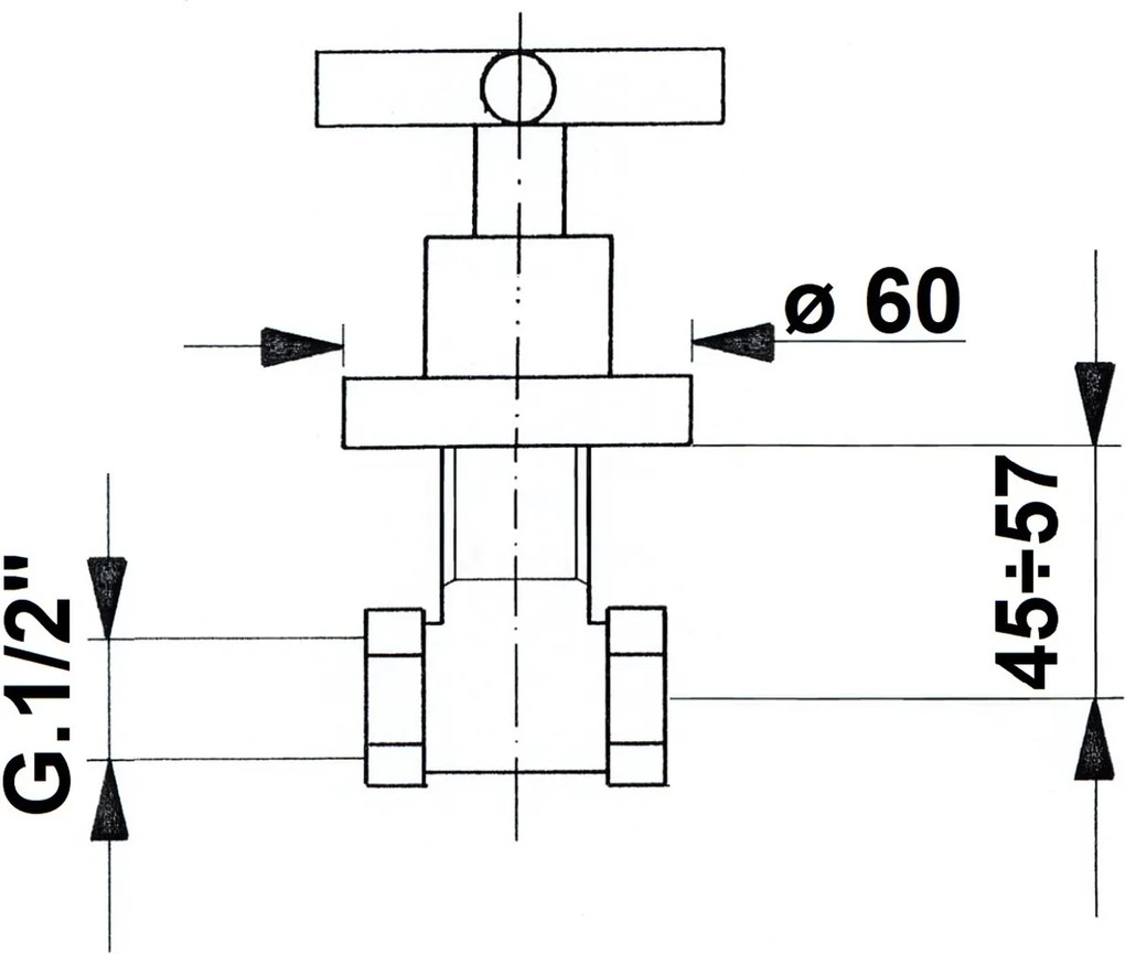 Sapho Axia sprchová baterie podomítková teplá chrom 505H