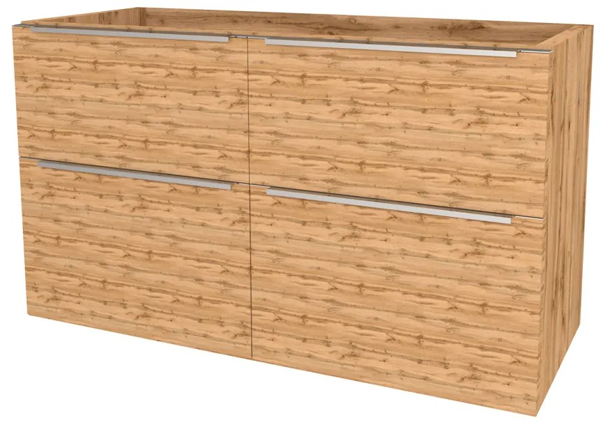 Mereo Mereo, Mailo, koupelnová skříňka 121 cm, Multidecor, CN593SDWOT