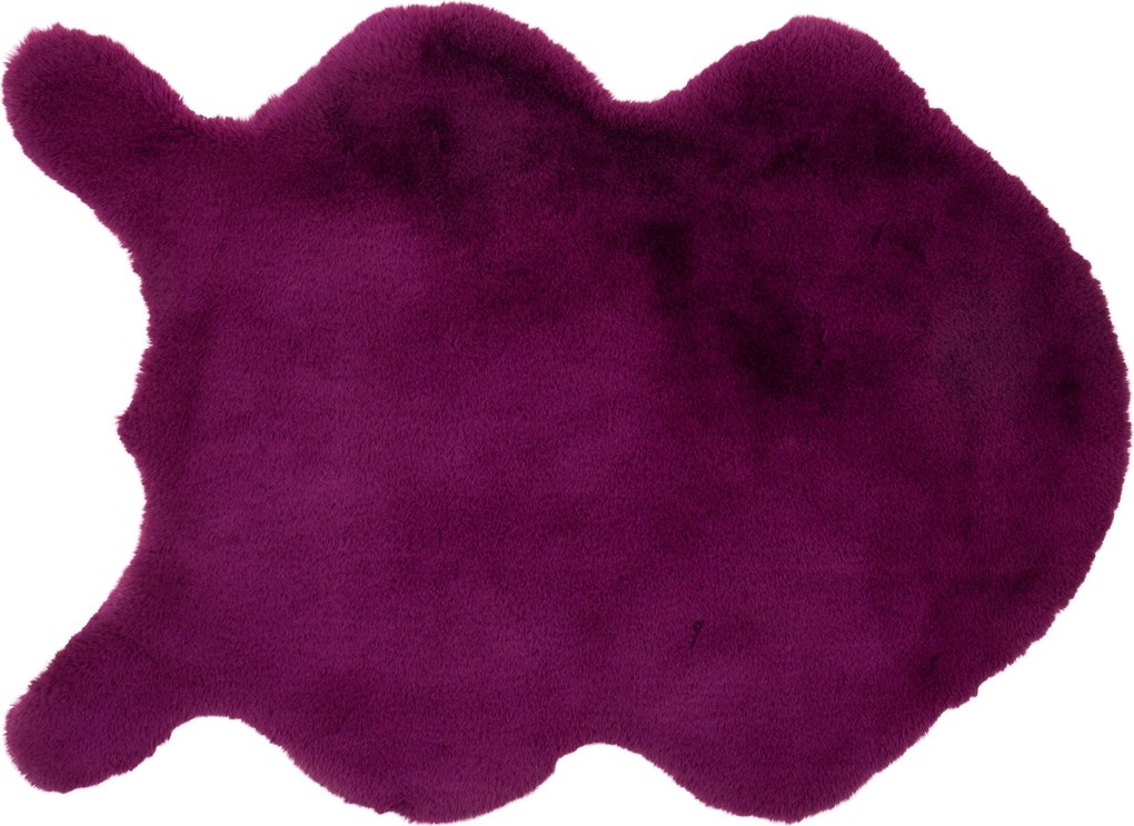 XXXLutz UMĚLÁ KOŽEŠINA, 55/80 cm, fialová - Kůže - 003580043650