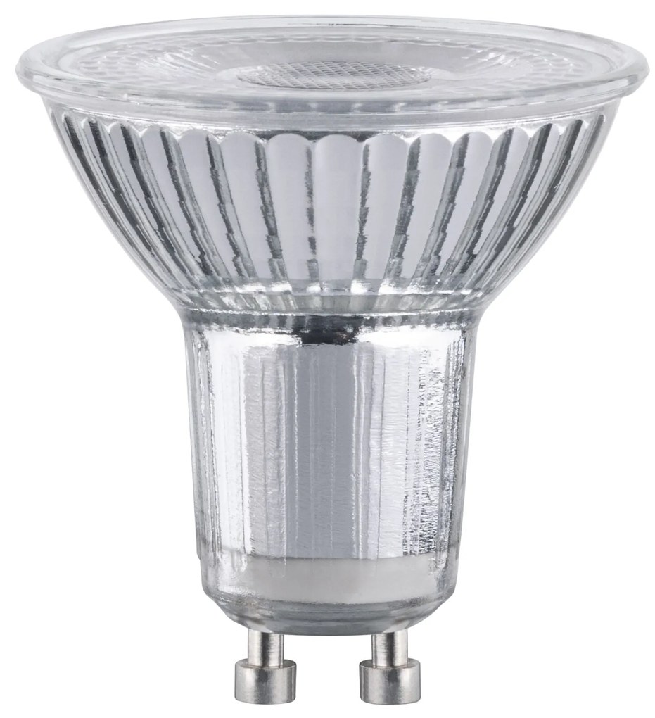 Paulmann 28983 stříbrná LED žárovka GU10, 7W 2700K