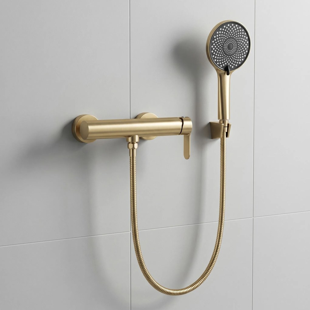 Rea, Sprchová baterie REA Arcos Brush Gold, REA-B6980