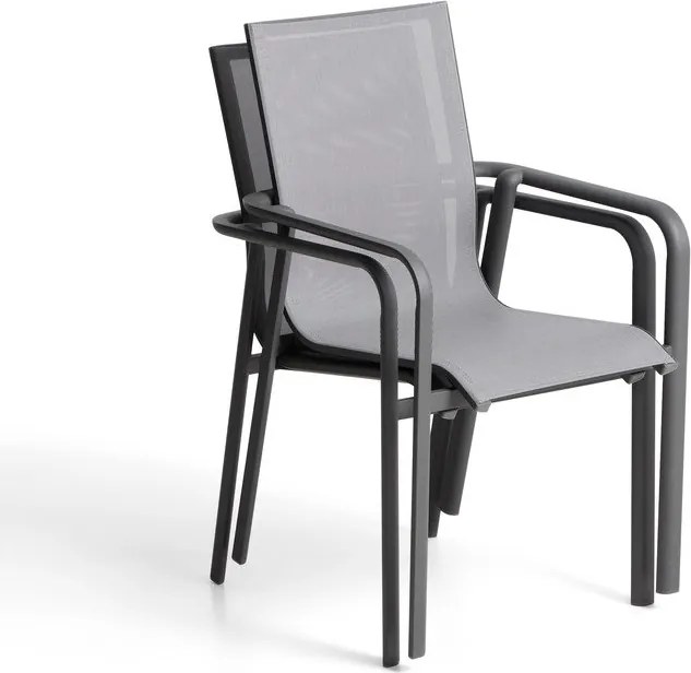 Šedá zahradní židle Canea – Kave Home