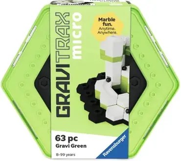 RAVENSBURGER Stavebnice GraviTrax Micro Startovní sada S zelená / 63 d