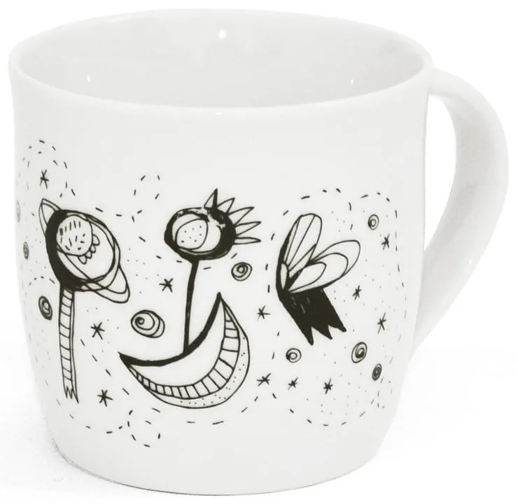 Bílý porcelánový hrnek 260 ml Domov tu – Bonami
