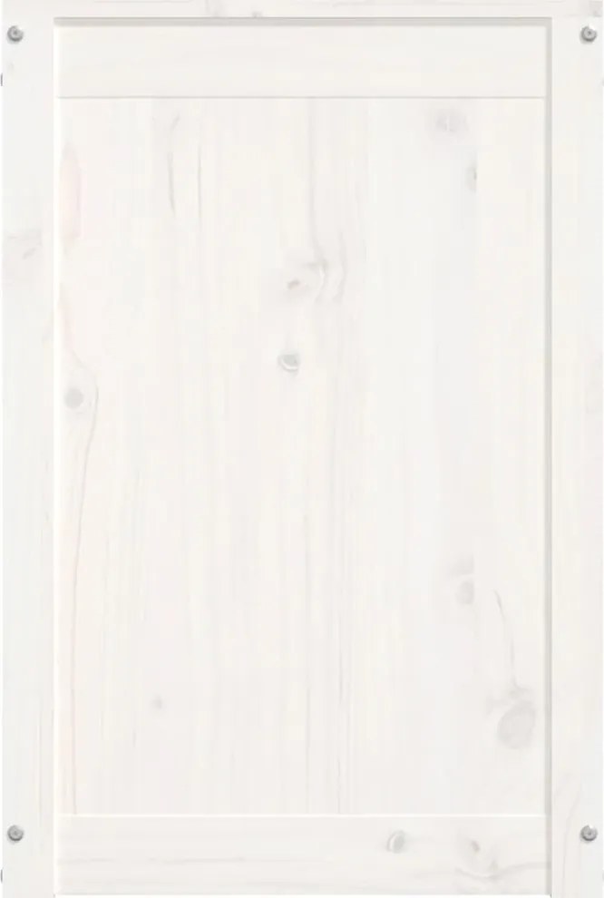 vidaXL Box na prádlo 44 x 44 x 66 cm masivní borové dřevo [823567] Barva: medová hnědá