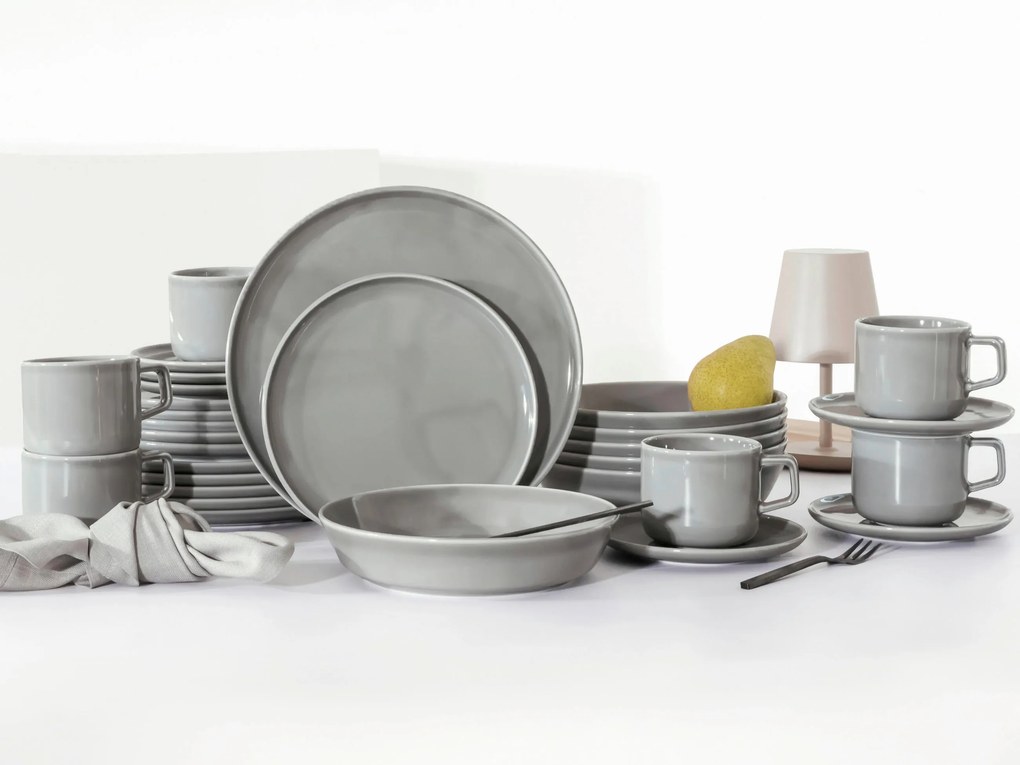 XXXLutz KOMBINOVANÁ SOUPRAVA Chef Collection Grau 30dílné Creatable - Online Only nádobí - 007768066801
