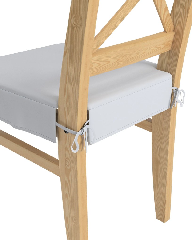 Sedák na židli IKEA Ingolf barva růžová látka pletený vzor