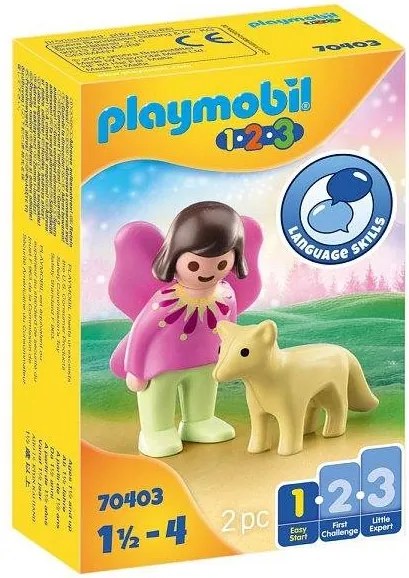 Figurky playmobil vílí kamarádka s liškou